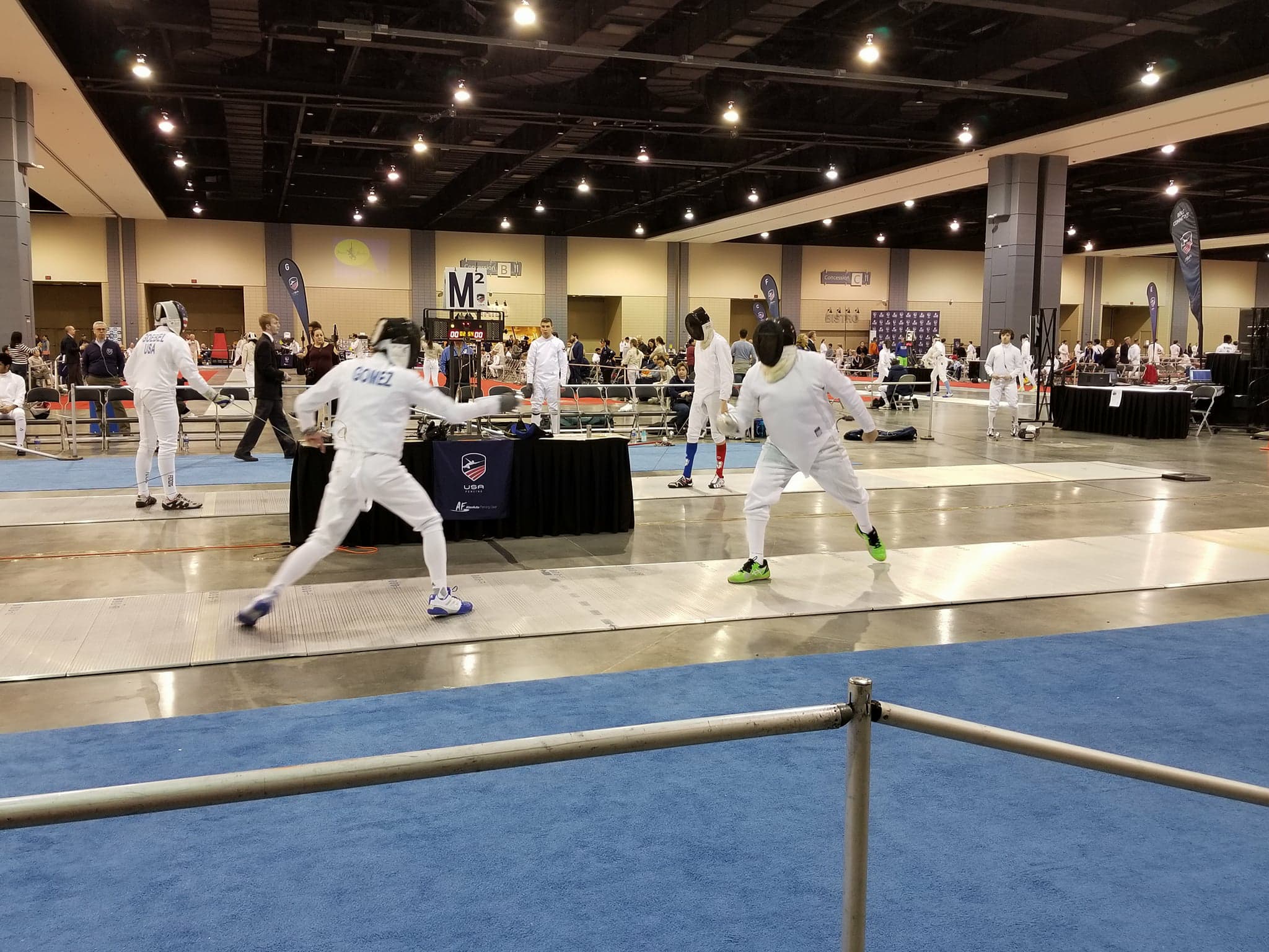 AAFA NAC Live: Victor On Strip – All-American Fencing Academy – A North ...