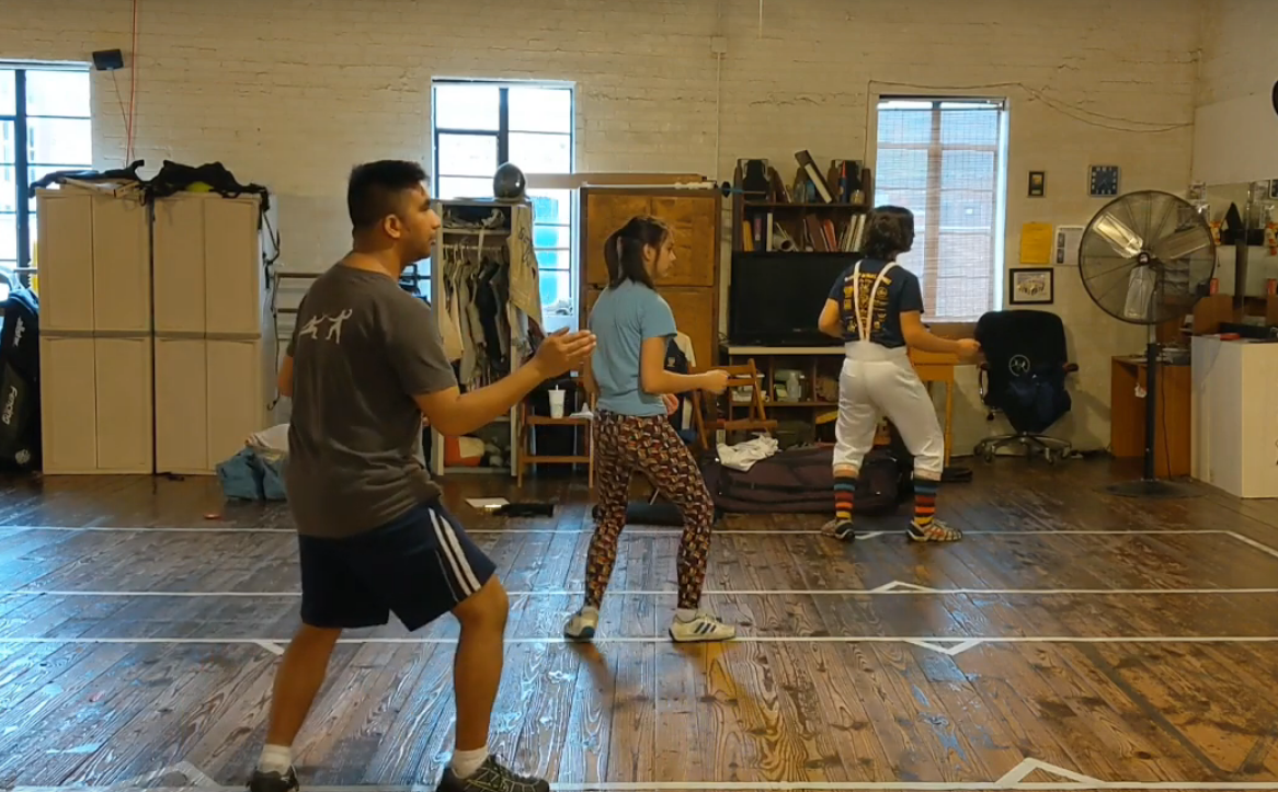 April, Week 1, Fencing Class – All-American Fencing Academy – A North ...
